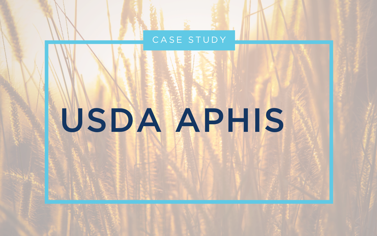 USDA APHIS Case Study