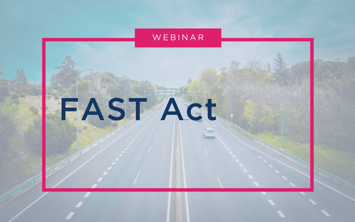 FAST Act Webinar